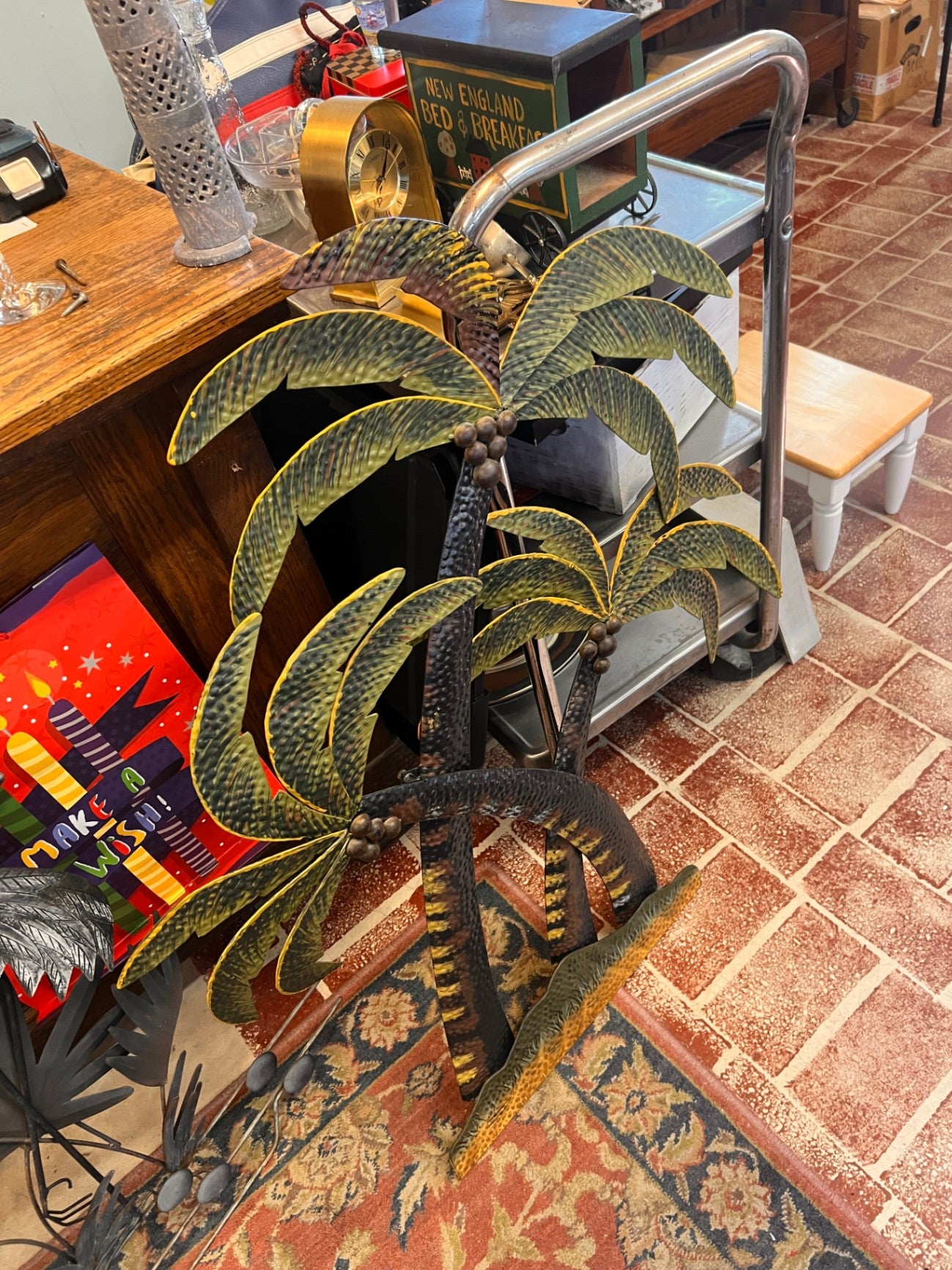 Large 3-D Triple Palm Wall Art – Legacy Antiques & Consignment
